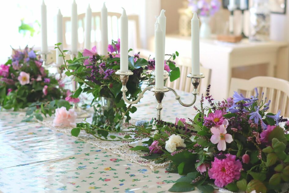 DIY - Blomsterarrangemang i stickmassa - Sara Bäckmo